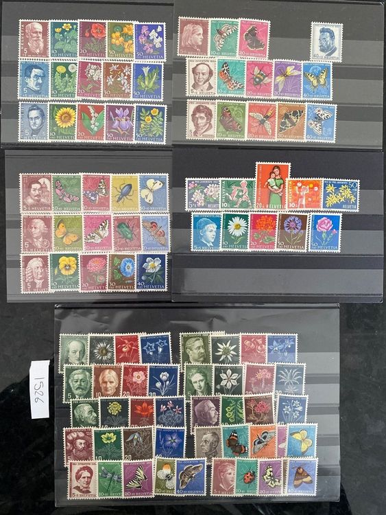 Alte Pro Juventute Frankaturware Sammlung postfrisch 19.65Fr (Neu und originalverpackt) in Wil ...