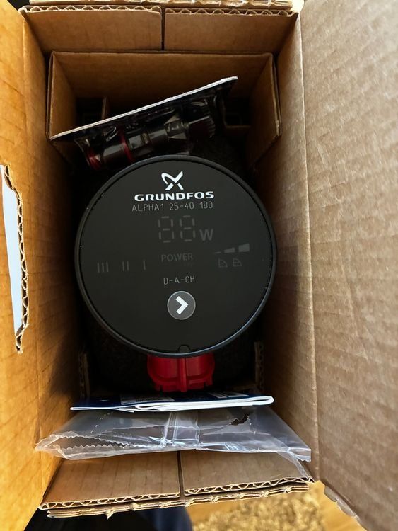 Grundfos ALPHA1 25-40 180 Heizungspumpe - Neuwertig! (Neu (gemäss ...