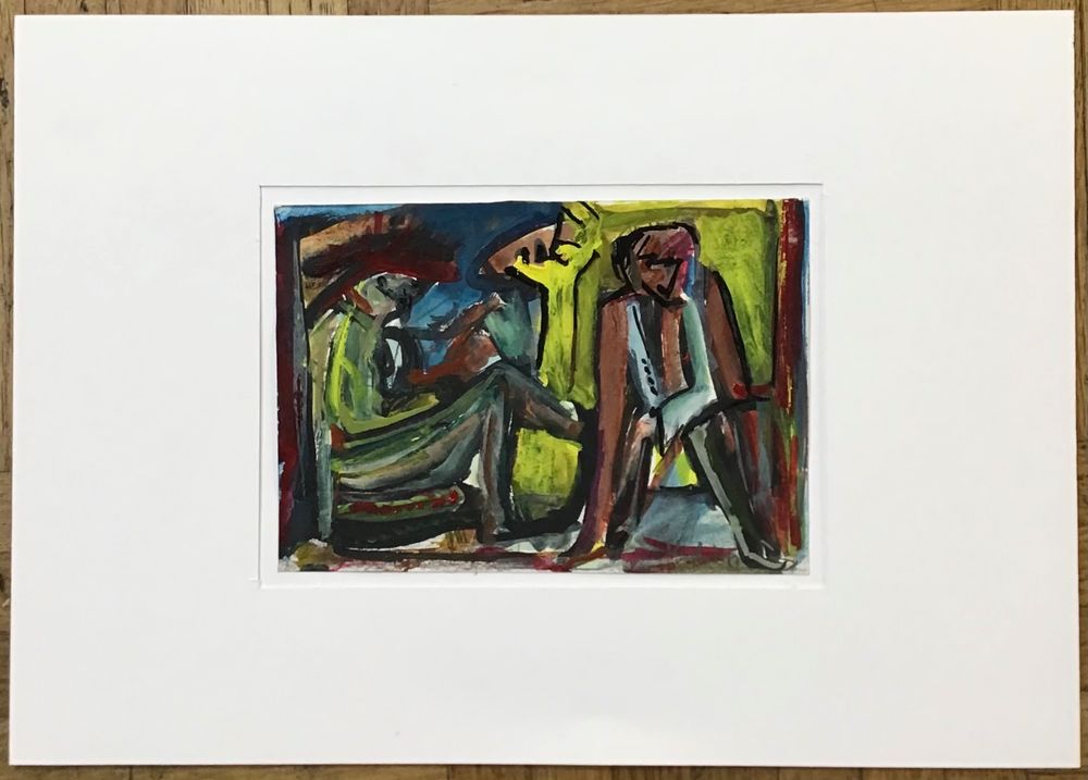 Sehr Interessante Mischtecknik Unleserlich Signiert (Gebraucht) in Root für CHF 37 – mit ...