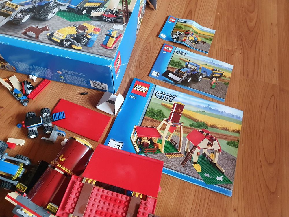 LEGO City 7637 grosser Bauernhof Traktor Set Bausteine OVP | Kaufen auf ...