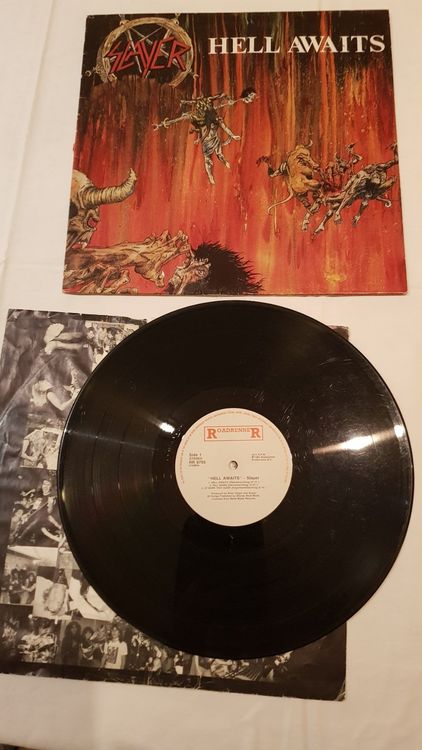Slayer, LP, Hell awaits, 1985 | Kaufen auf Ricardo