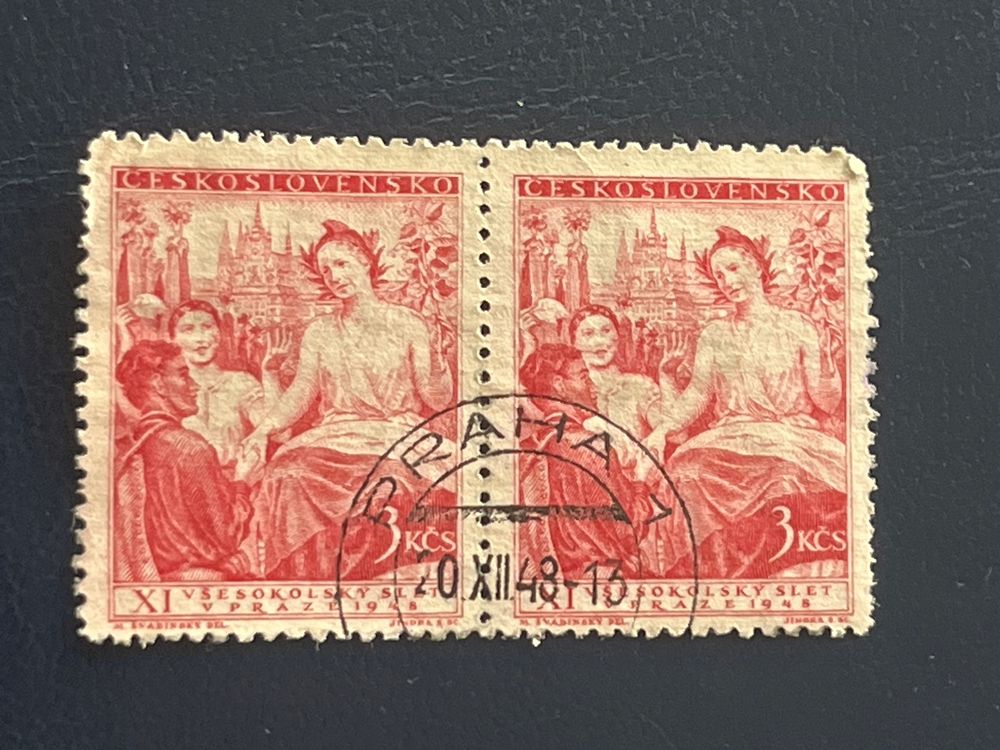 Ceskoslovensko Briefmarke ab 1 CHF (Gebraucht) in Chiasso für CHF 1 – mit Lieferung auf Ricardo ...