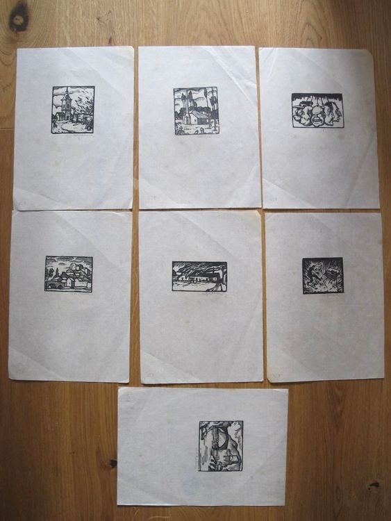 Max Bucherer 7 Holzschnitte (Gebraucht) in Wädenswil für CHF 50 – mit ...