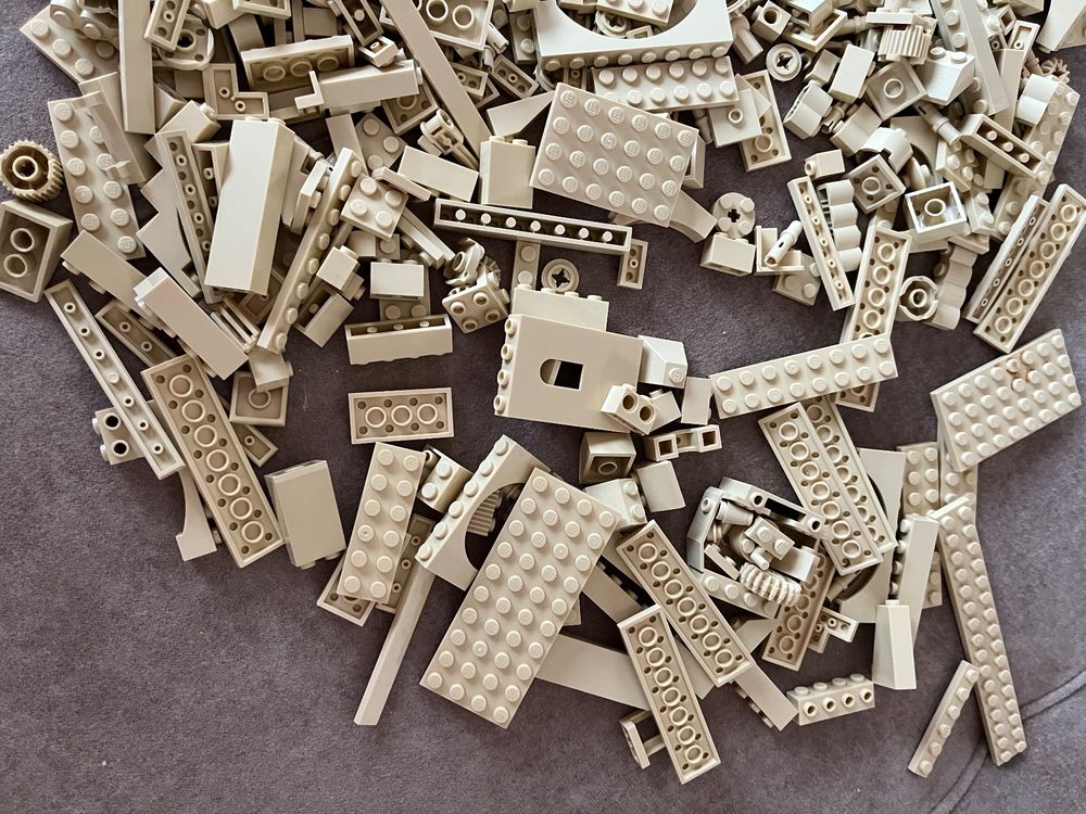 Beige Legos mit Platten | Kaufen auf Ricardo