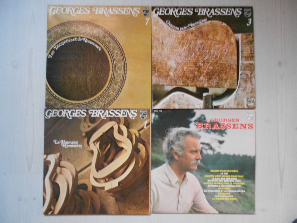 4 X GEORGES BRASSENS | Kaufen auf Ricardo