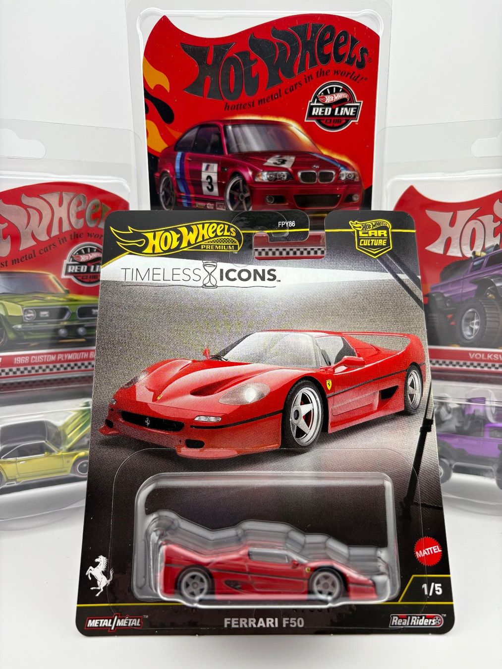 Hot Wheels Ferrari F50 Premium Timeless Icons - 2025 (Neu und ...