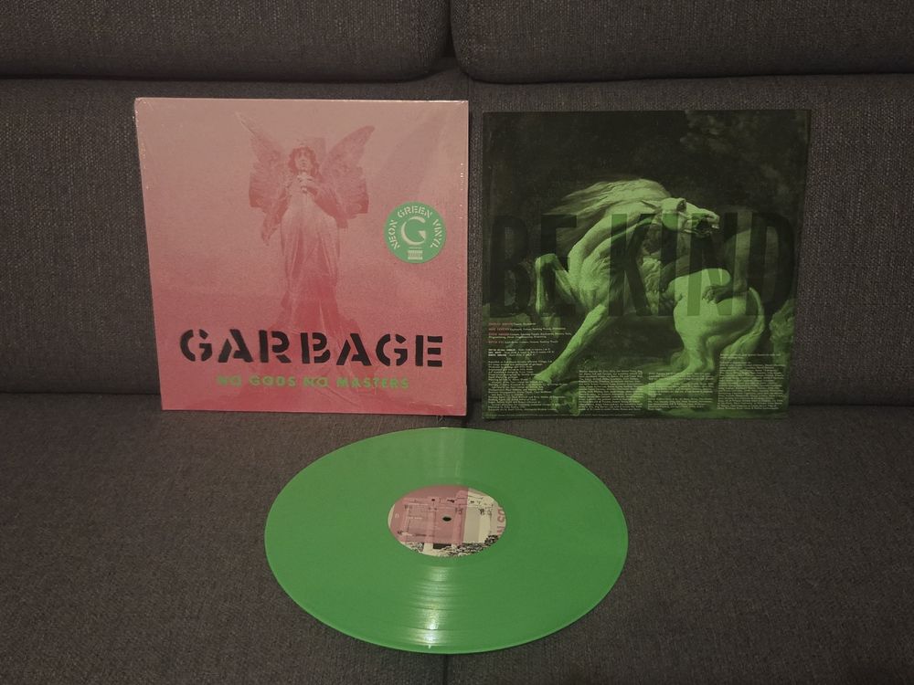 Garbage - no gods no masters - lp Néon green (Neu (gemäss Beschreibung ...