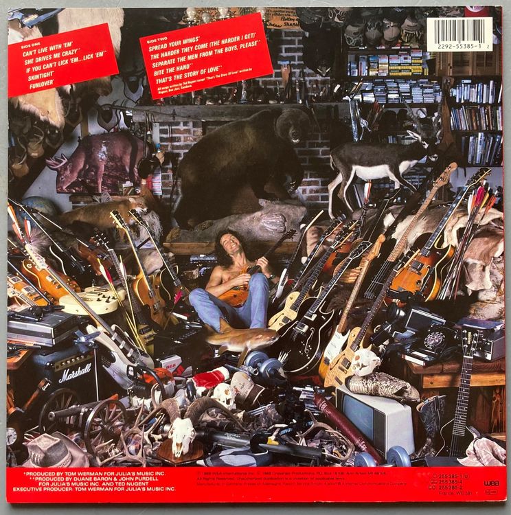 TED NUGENT - IF YOU CAN'T LICK'EM (Gebraucht) in Poliez-Pittet für CHF ...