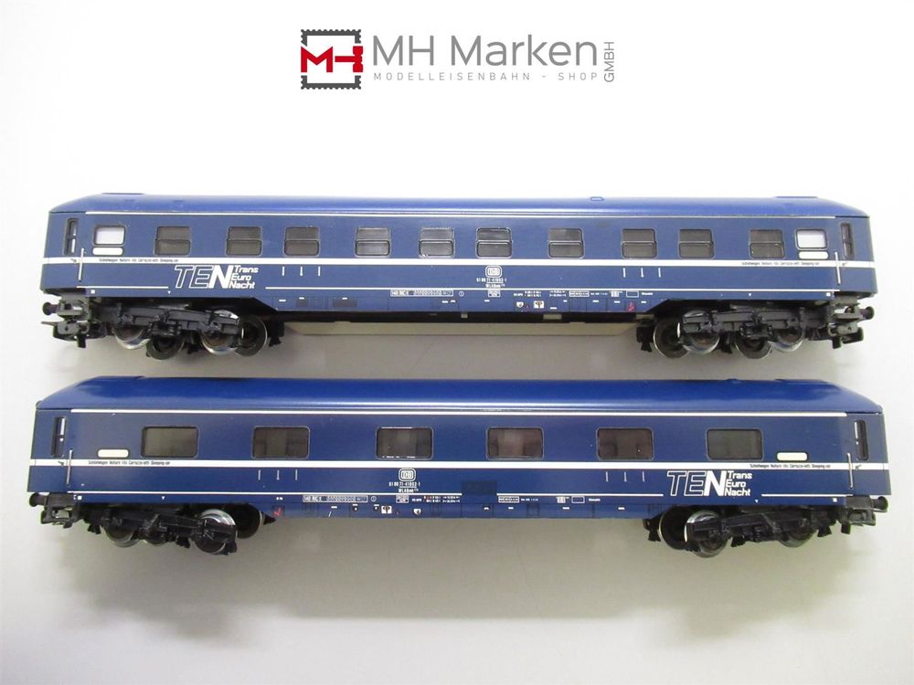 Märklin 2x 4130 Schlafwagen TEN AC H0 | Kaufen auf Ricardo