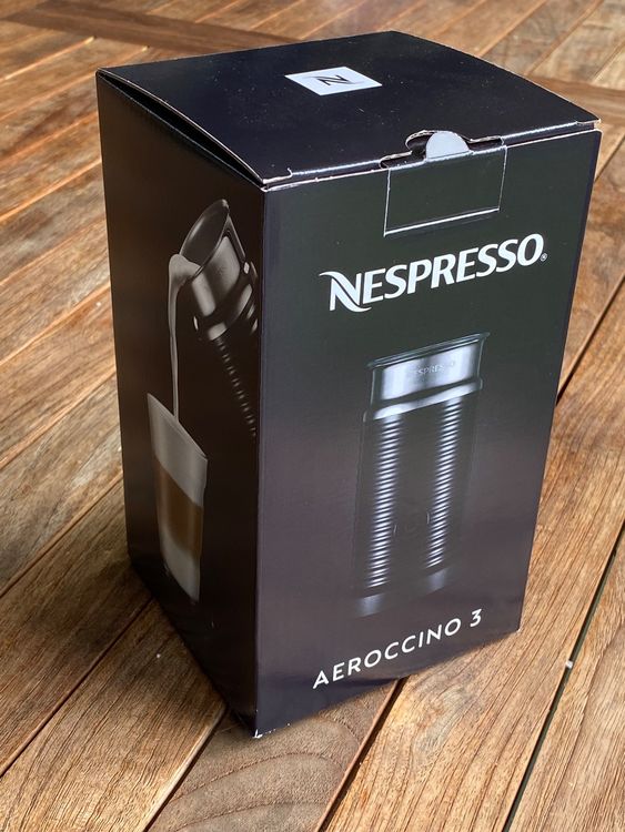 Nespresso Milchaufschäumer Aeroccino 3 (Neu und originalverpackt) in ...