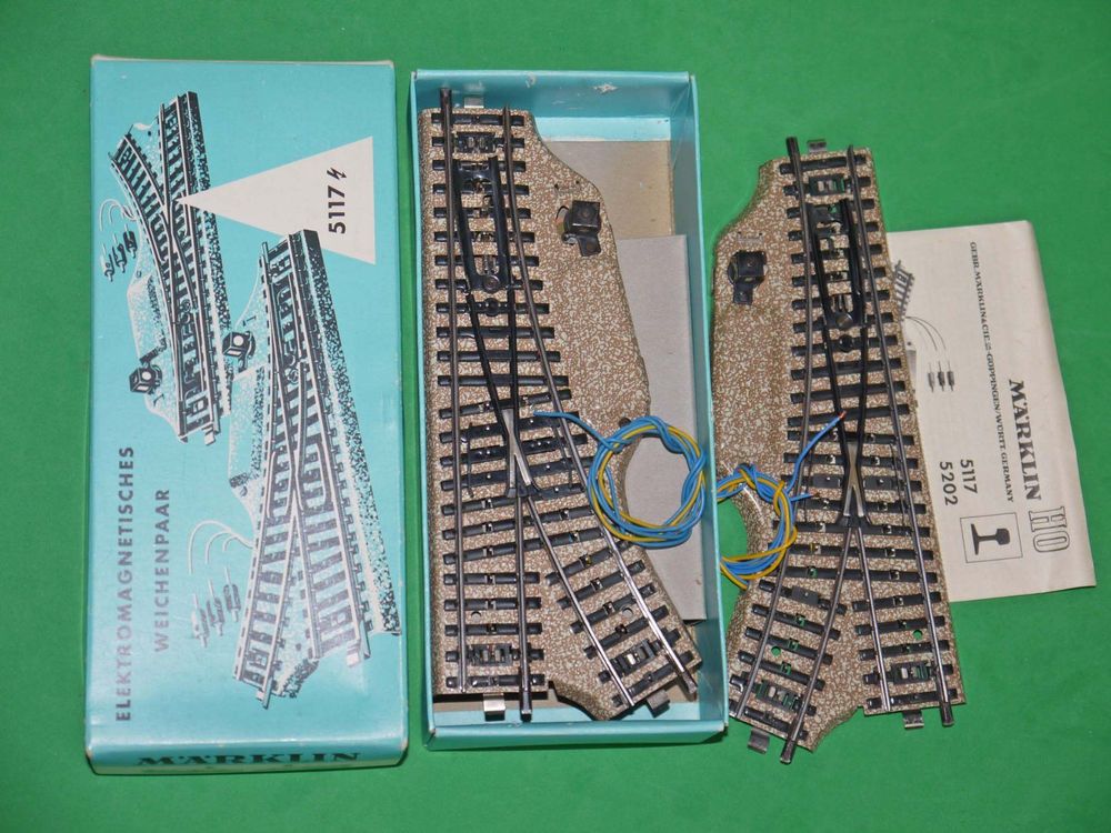 Märklin 5117 Weichenpaar mit OVP (Gebraucht) in Riazzino für CHF 25 ...