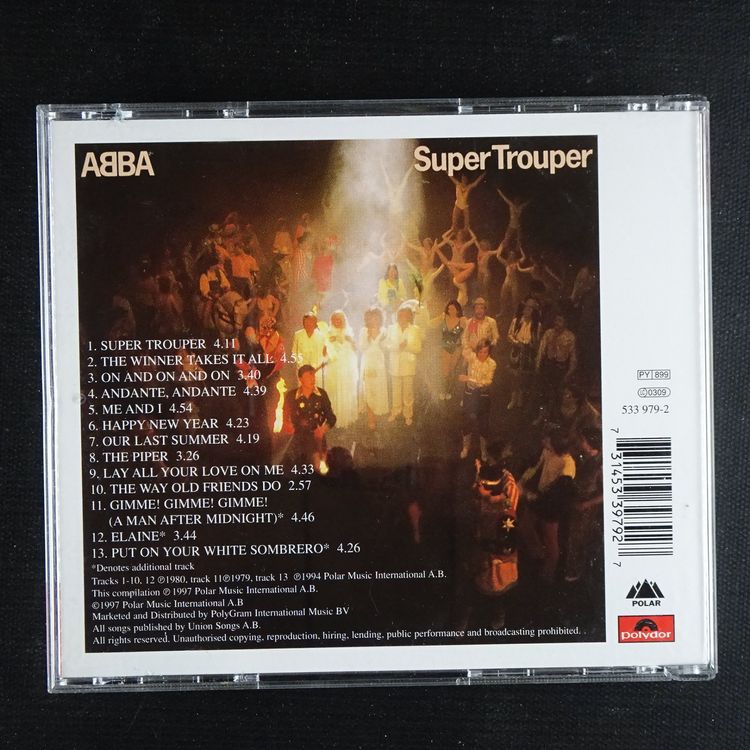 ABBA - Super Trouper (ABBA Remasters Series) (Gebraucht) in Muhen für CHF 2 – mit Lieferung auf ...