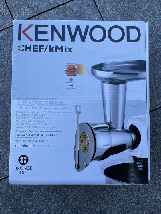 Kenwood Chef/kMix Pasta Shaper zum Pasta selber machen (Neu (gemäss ...