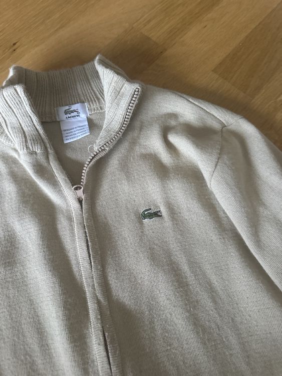 Vintage original Lacoste Zip Sweater cardigan Gr M (Gebraucht) in Zug ...