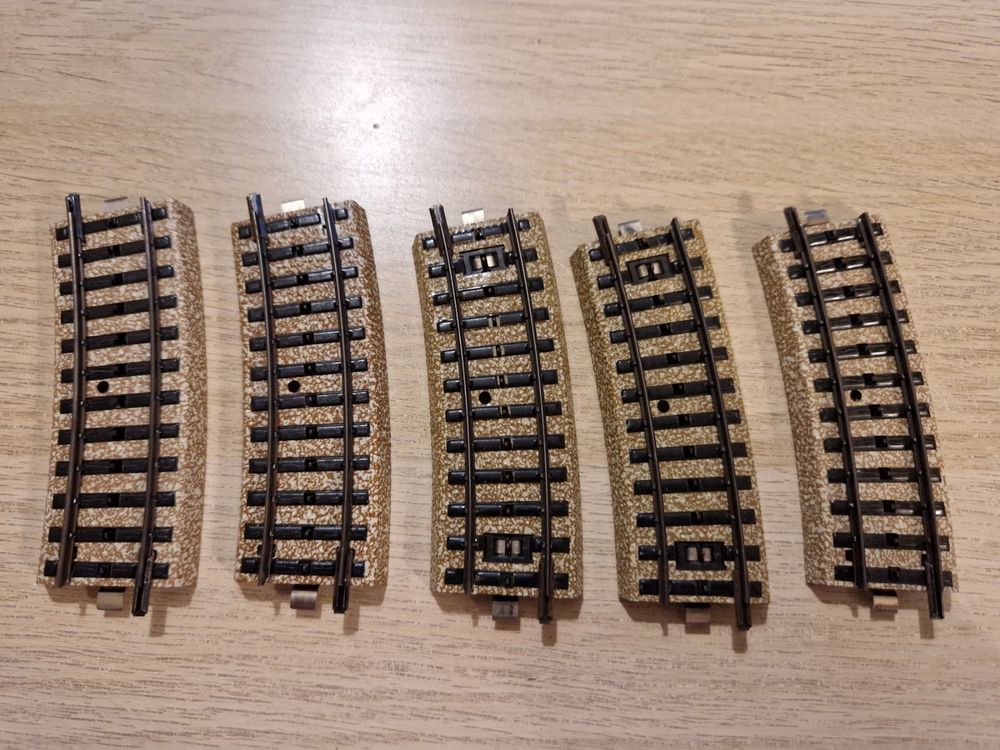 Märklin 5 x 5101 gebogenes gleis M H0 | Acheter sur Ricardo