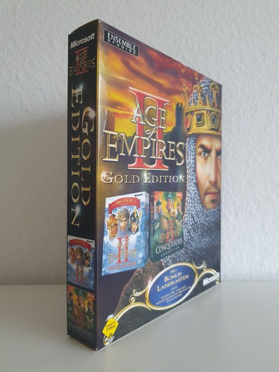 PC Games Age of Empires II Gold (1999) Big Box (Gebraucht) in ...