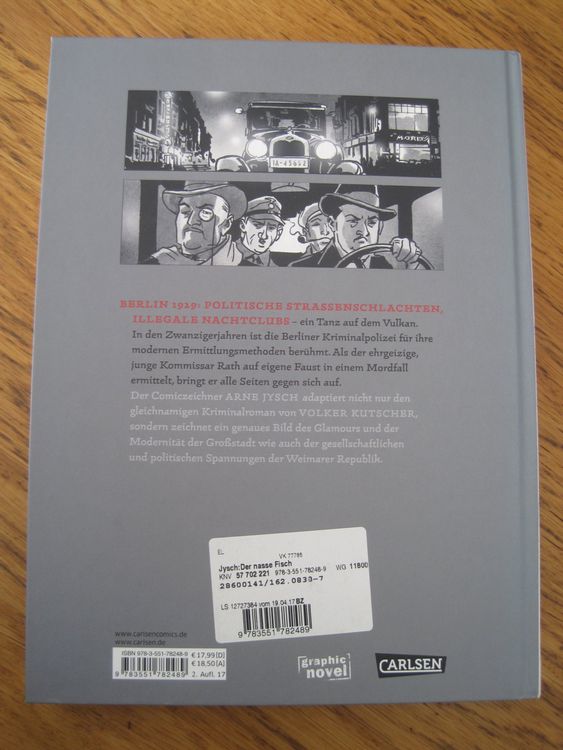 Der Nasse Fisch Berlin der 20er Jahre Krimi Comic Album (Gebraucht) in ...