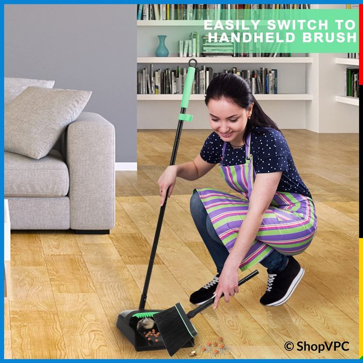 Besen-Set mit Teleskopstiel und Kehrschaufel (Neu und originalverpackt) in Develier für CHF 41.9 ...