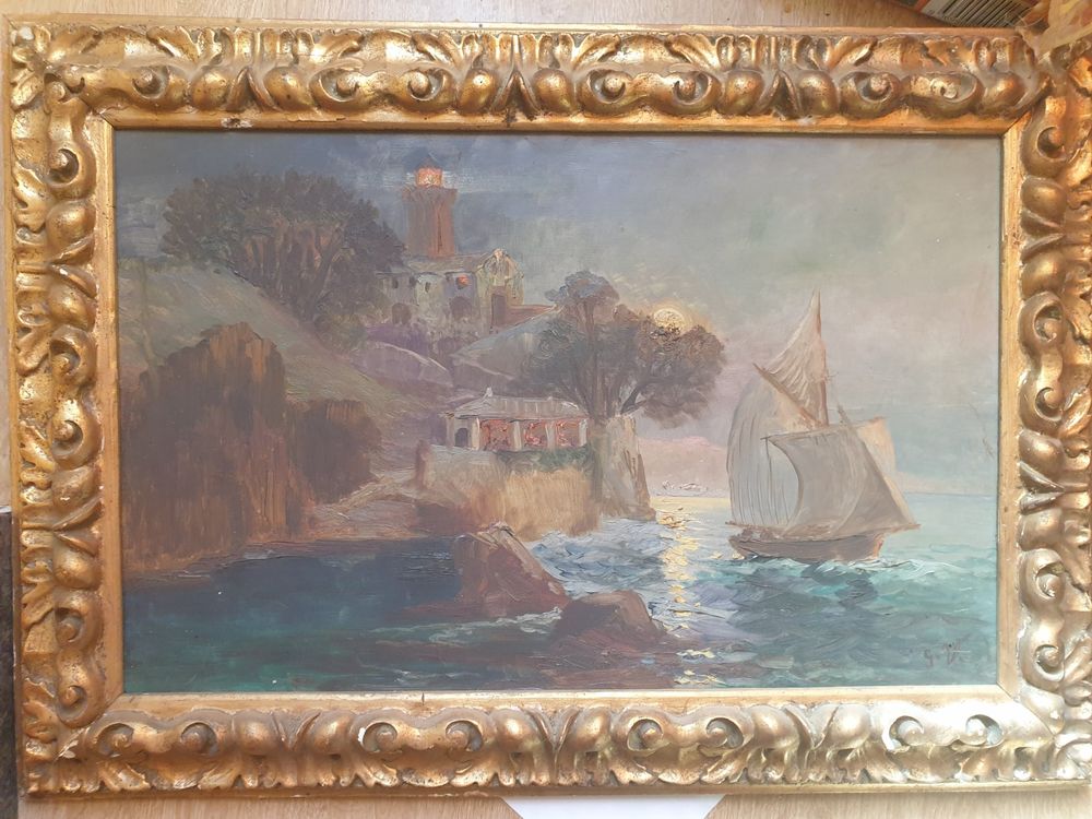 Original Ölgemälde Gerolamo Varese mit Monogramm | Kaufen auf Ricardo