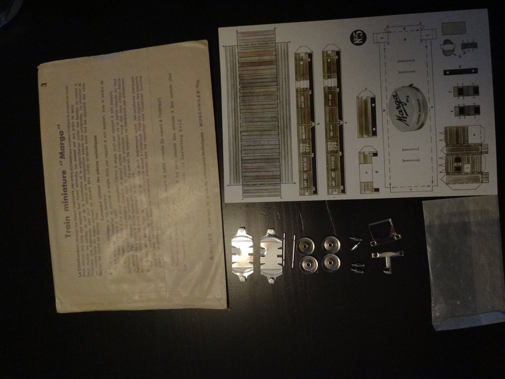 Marga Modell-Eisenbahn, Bastelbogen | Kaufen auf Ricardo