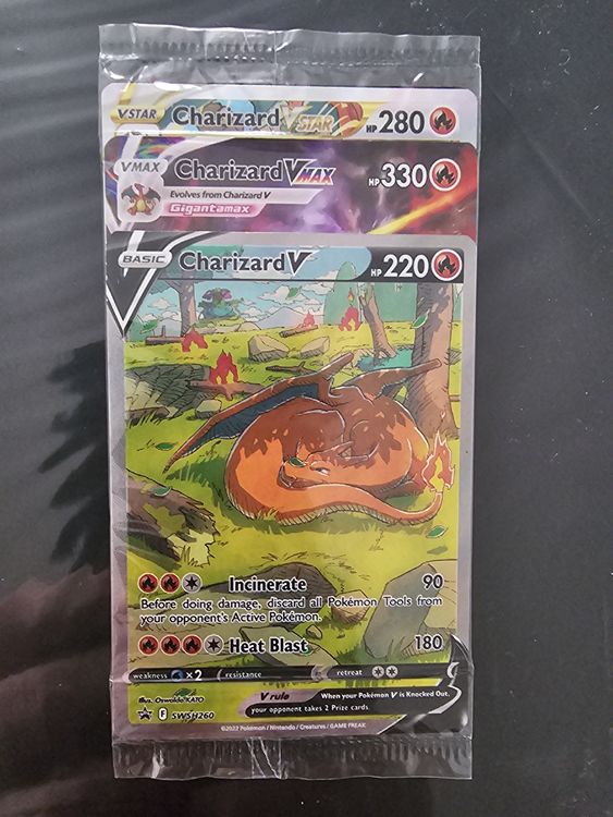 Charizard V Vmax Vstar Alt Art (Neu und originalverpackt) in ...