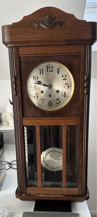 Gustav Becker RA Regulator Pendel Schlagwerk Wanduhr (Gebraucht) in Lampenberg für CHF 69 – nur ...