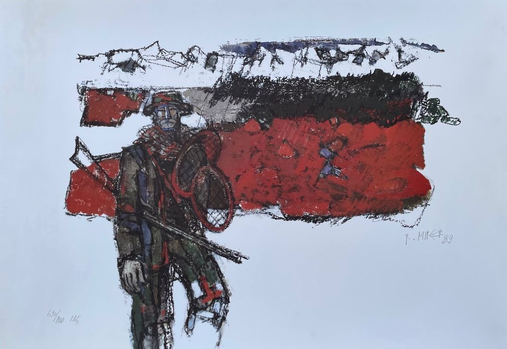Rudolf Mirer (1937) Lithographie Handsigniert (Gebraucht) in Root für CHF 210 – mit Lieferung ...