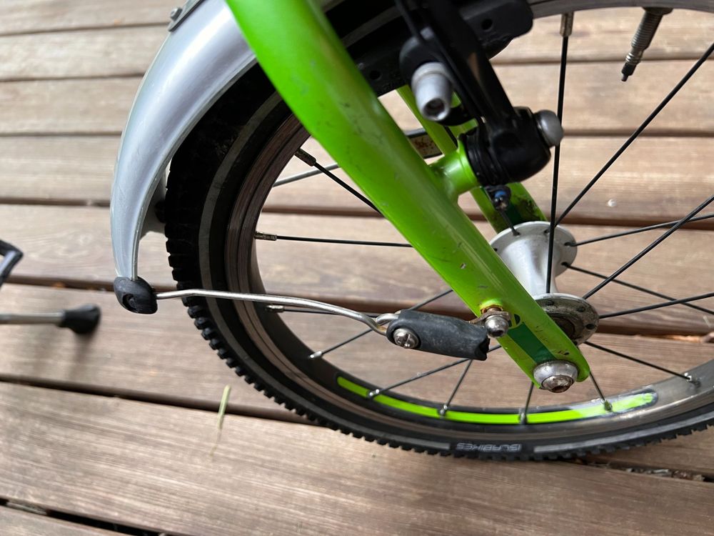 Islabike Cnoc 16 Grün für 4 jährige Kids (Gebraucht) in Winterthur für ...