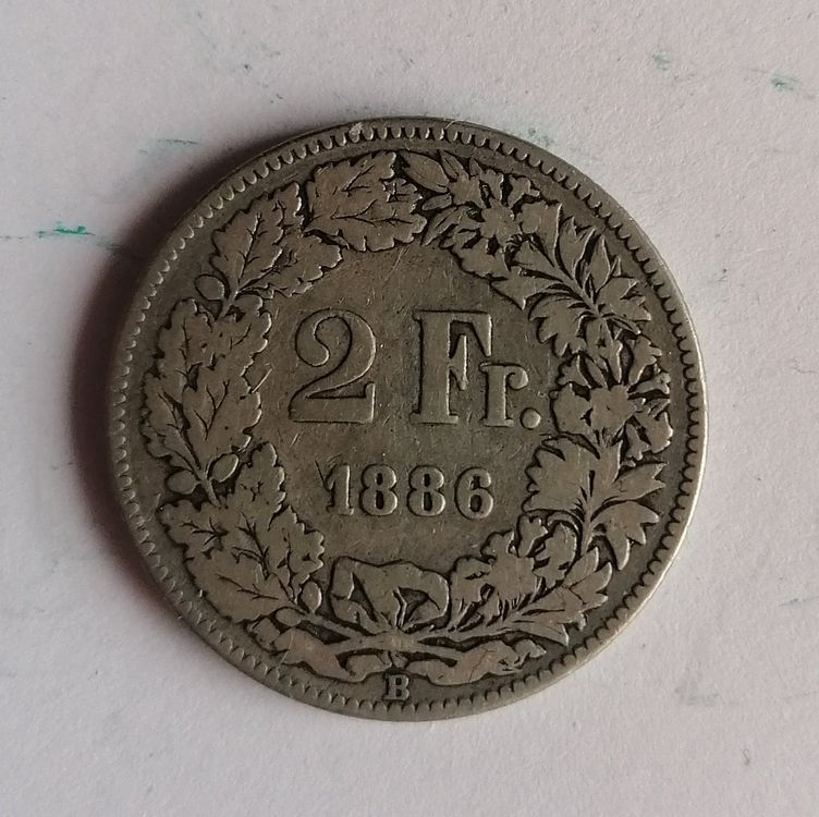 2 Franken 1886 #50 | Kaufen auf Ricardo