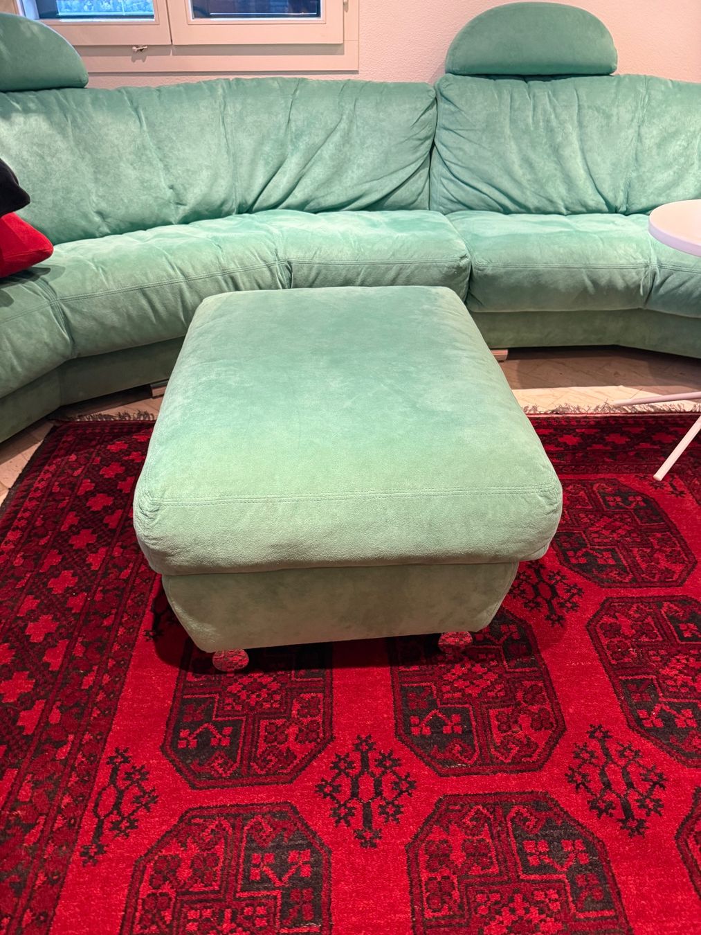 Velour Artanova Fusshocker (Gebraucht) in Zug für CHF 550 – nur Abholung auf Ricardo kaufen