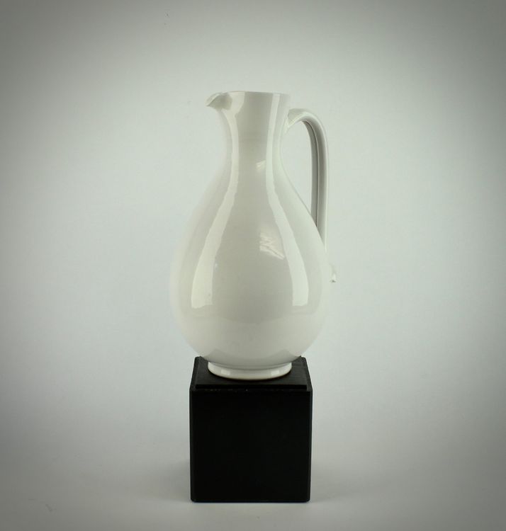 KERAMIK HENKELKRUG, MARGRIT LINCK, HENKELKRUG, WEISSE GLASUR (Gebraucht) in Grandcour für CHF 96 ...