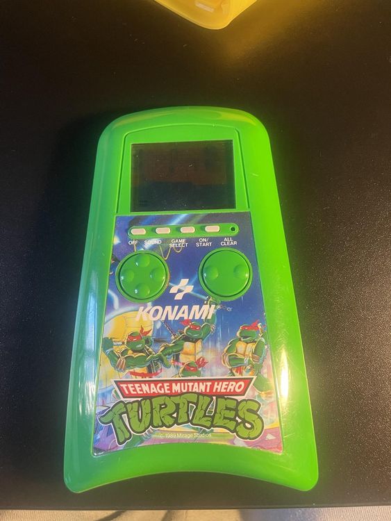 Retro Konami Teenage Mutant Hero Turtles Handheld LCD Game | Kaufen auf ...