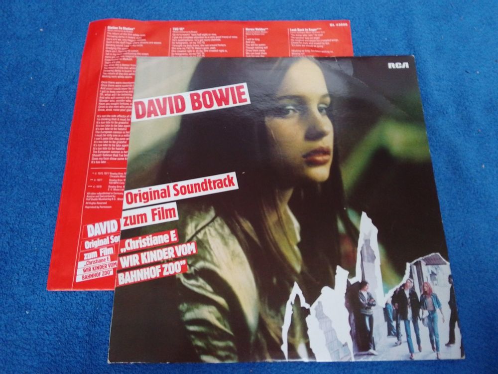 DAVID BOWIE - christiane f. SOUNDTRACK +OIS first press | Kaufen auf ...