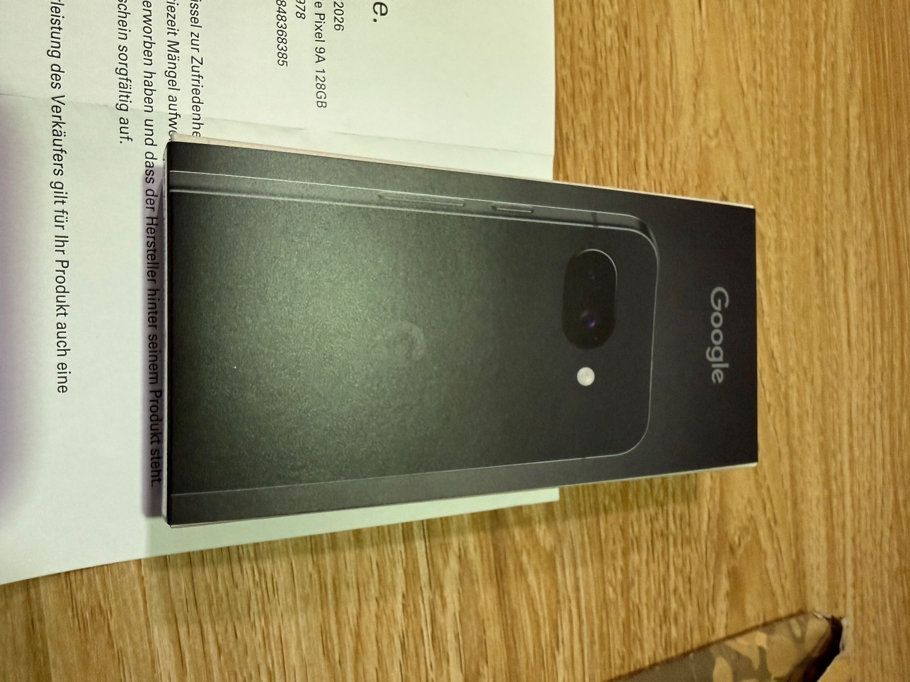 Google Pixel 9a - 128GB - Originalverpackt! 2 Jahre Garantie (Neu und ...