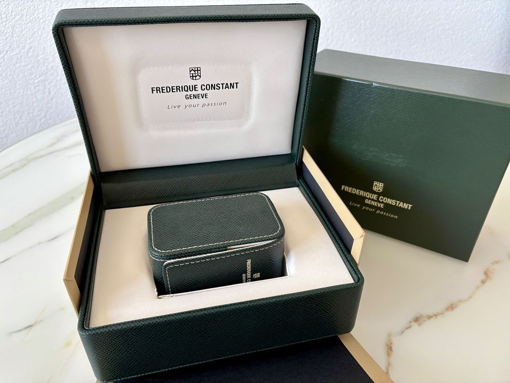 Frederique Constant box. Green (D'occasion) à Prilly pour CHF 25 – avec ...