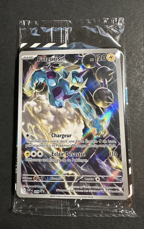 Pokémon Fulguris SVP 209 Promo Foudre noir Français (Neuf (Voir ...