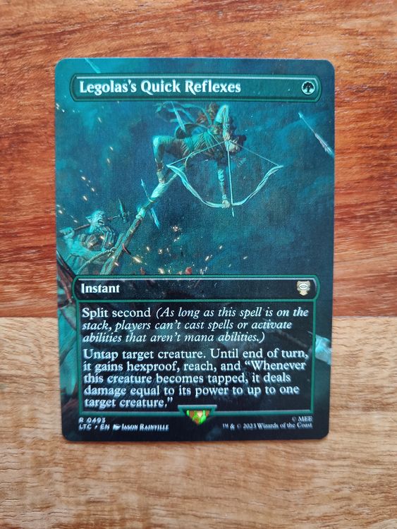 Legolas's Quick Reflexes Borderless 0493 Lord of the Rings (Neu (gemäss ...
