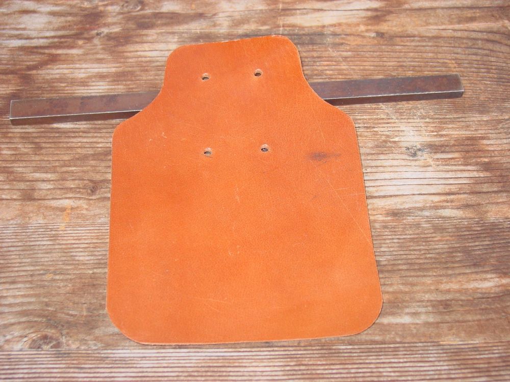 Spritzschutz Leder zu ORD Rad 05 Militärvelo (Neu (gemäss Beschreibung ...