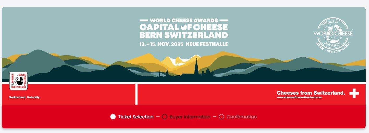 2 E-Tickets World Cheese Award 2025 13.11.2025- 15.11.2025 (Neu (gemäss ...