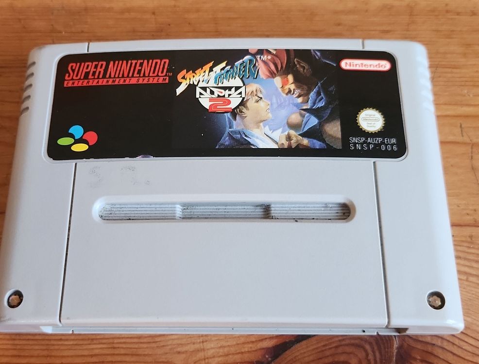 Super Nintendo Street Fighter Alpha 2 Modul snes (Gebraucht) in Tafers für CHF 40 – mit ...