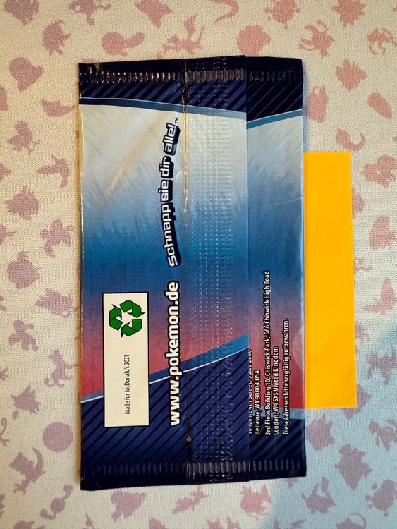 Pokemon McDonalds 25th Anniversary Booster deutsch neu | Kaufen auf Ricardo
