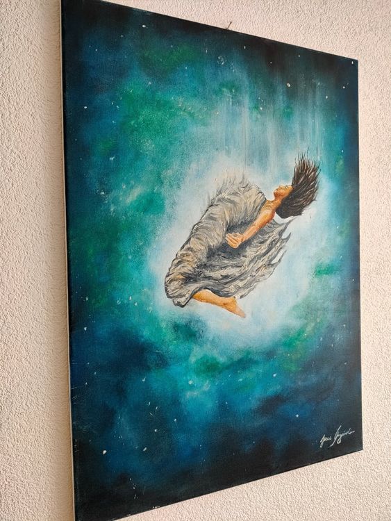 Ölbild auf Leinwand günstig abzugeben (Gebraucht) in herisau für CHF 49 – nur Abholung auf ...