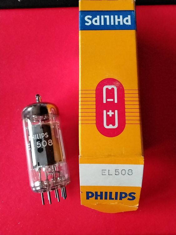 NOS Philips EL508 Endröhre (Neu und originalverpackt) in Lohn ...