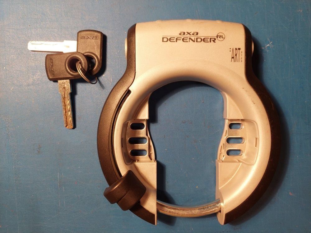 NEUES Rahmenschloss AXA DEFENDER RL mit 2Schlüssel; Level 12 (Neu ...