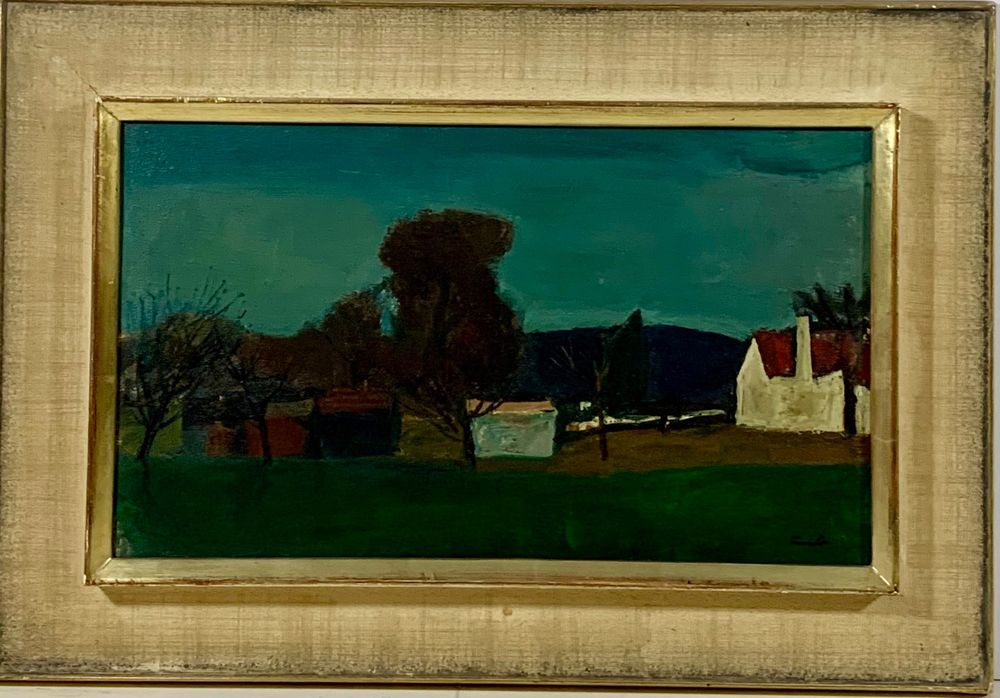 Schweizer Schule Landschafts Gemälde unleserlich Signiert (Gebraucht) in Root für CHF 35 – mit ...