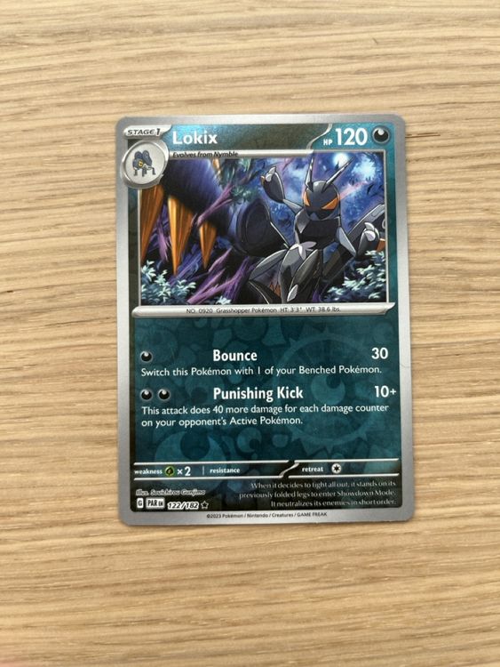 Lokix - Pokémon Paradox Rift EN - 122/182 - ReverseHolo | Kaufen auf ...