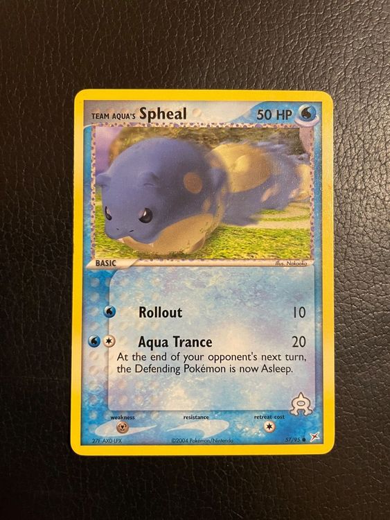 Ex Team Magma vs. Team Aqua Spheal 57/95 Ab 1 | Kaufen auf Ricardo