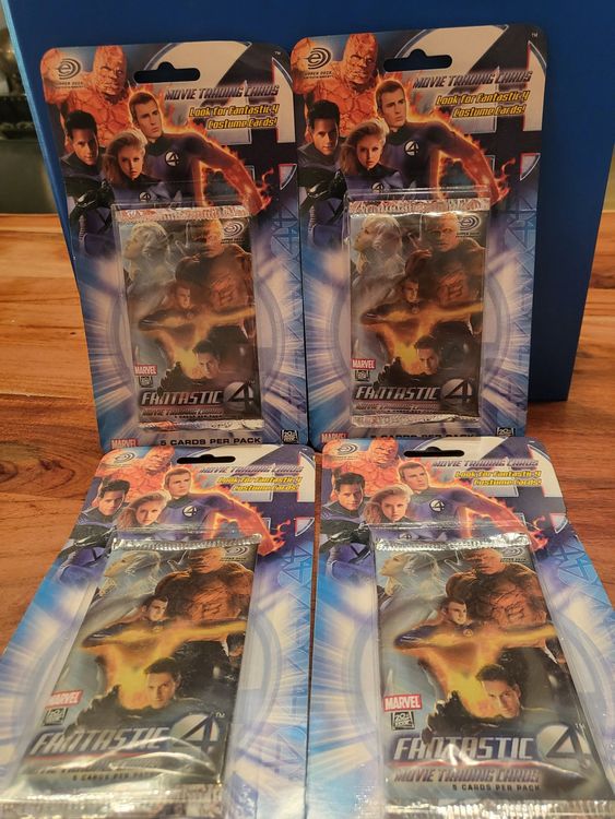 TRADING CARDS FANTASTIC 4 (Neu und originalverpackt) in Schönenberg ZH ...
