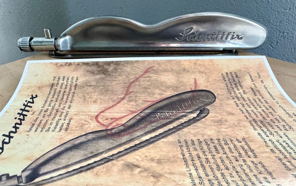 50er - 60er Jahre SCHNITTFIX Messer Aufschneidemesser (Gebraucht) in ...