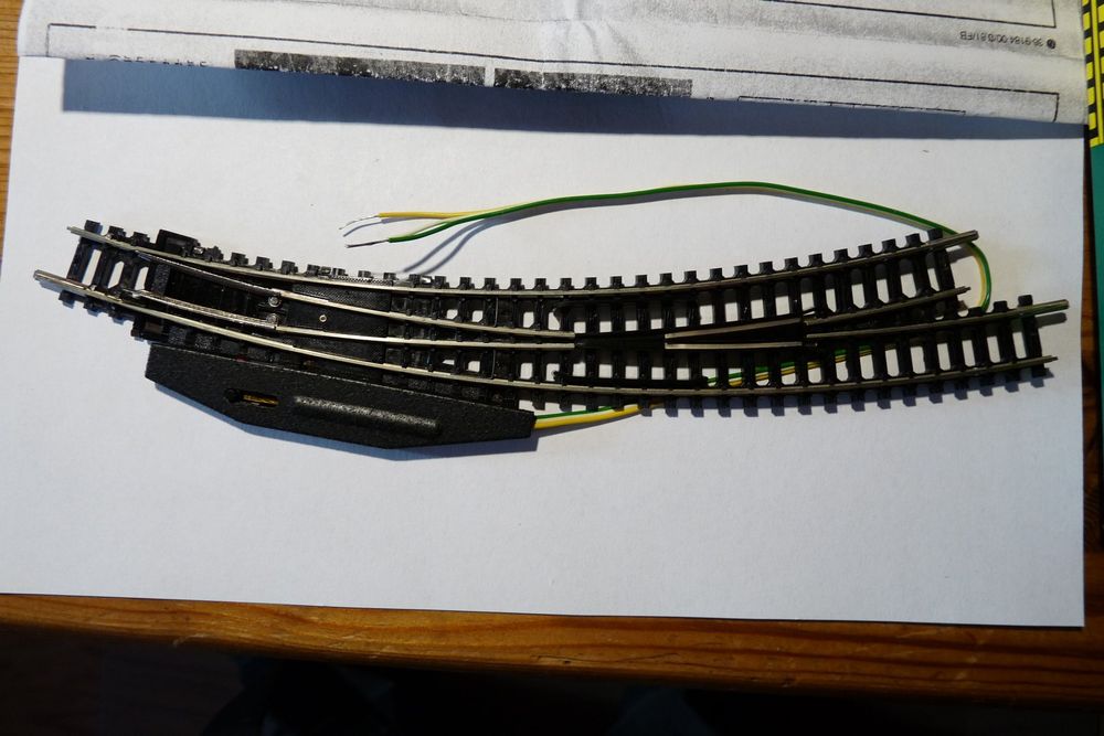 Minitrix N aig. courb. gauche 4970 R3-R4 Bogenweiche Links (Neu (gemäss ...